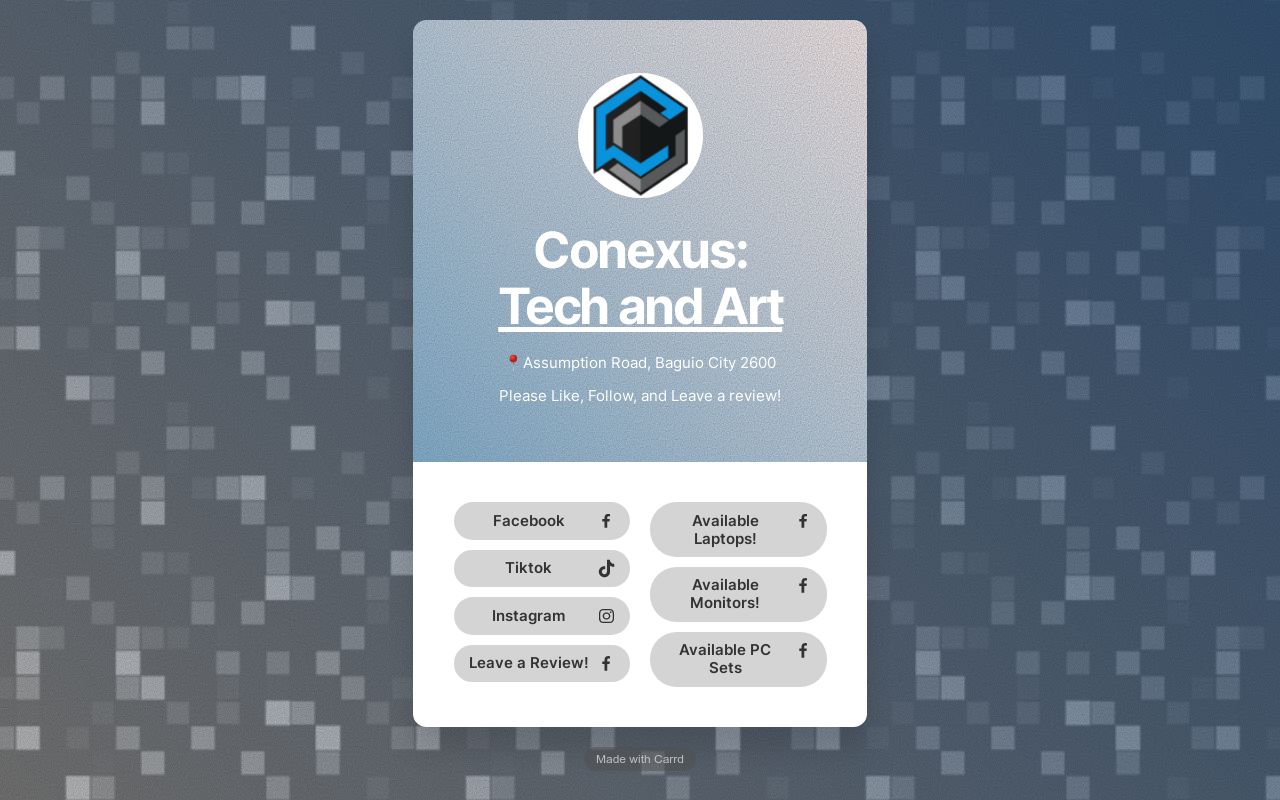 Conexus Landing Page
